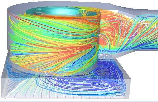 CFD-post 流线图处理 - 仿真模拟 - 小木虫 - 学术 科研 互动社区